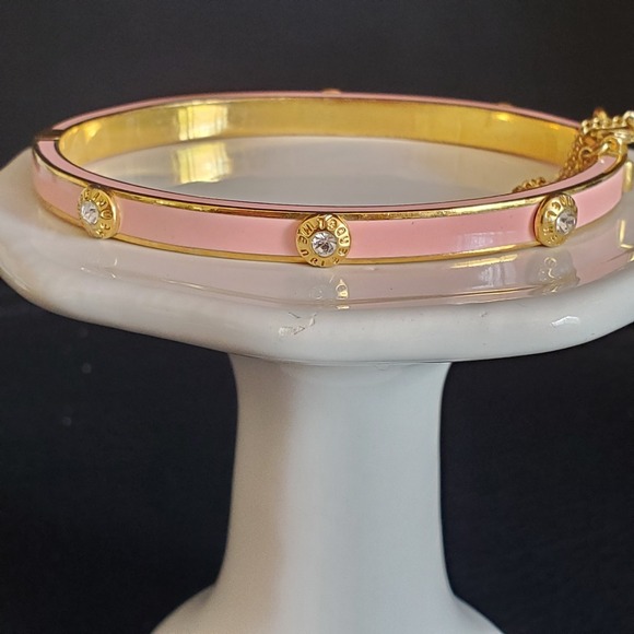 henri bendel | Jewelry | Henri Bendel Pink And Gold Bracelet | Poshmark